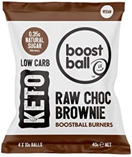 Boostball Keto Raw Brownie Bites Chocolate, 40 gm price in Saudi Arabia ...