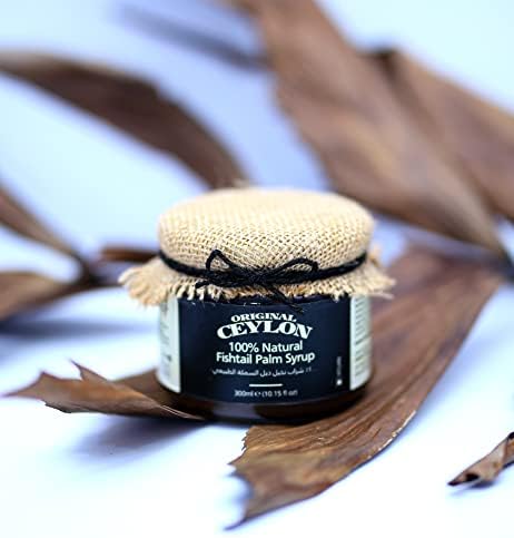 ORIGINAL CEYLON 100% Natural Fishtail Palm Syrup, 300ml (Kithul Syrup ...