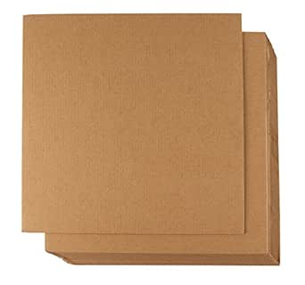 Corrugated Cardboard Sheets - 24-Pack Flat Cardboard Sheets, Cardboard ...