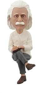Amazon.com: Royal Bobbles Albert Einstein Computer Sitter Bobblehead : Toys & Games