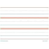 Amazon.com : Raised Line Paper Red & Blue Lines Portrait (50 Sheets ...
