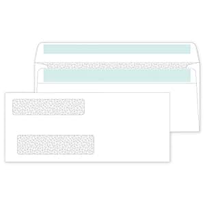 Amazon.com : CheckSimple Double-Window Check Envelopes for Business (#8 ...