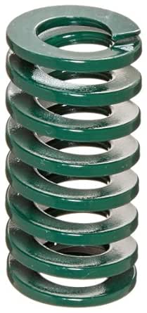 Die Spring, Light Duty, Closed & Ground Ends, Green, 32mm Hole Diameter ...