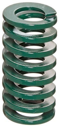 Die Spring, Light Duty, Closed & Ground Ends, Green, 32mm Hole Diameter ...