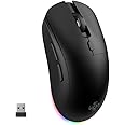 Amazon.com: LORERAN Wireless Gaming Mouse, Optical Tri-Mode RGB Mouse ...