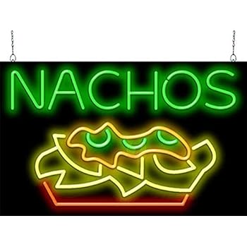 Nachos Neon Sign - Picture Lights - Amazon.com