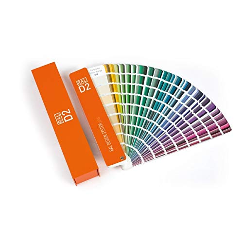 RAL D2 Color Chart, 1,825 Colors, Semi-Matte, 5 Languages in Saudi ...