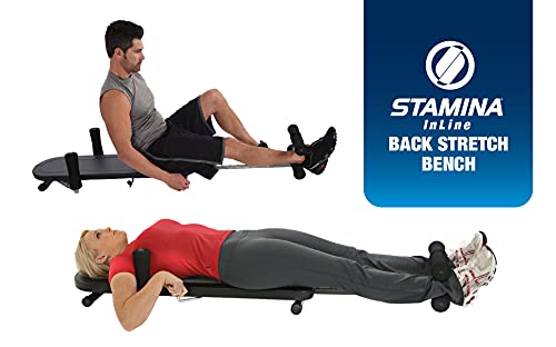 Stamina InLine Back Stretch Bench for Spine Decompression - Back ...