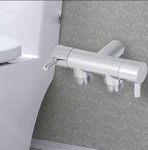 GXMZL Two Way Faucet Valve – Brass Two Way Valve Faucet Outlet Water ...