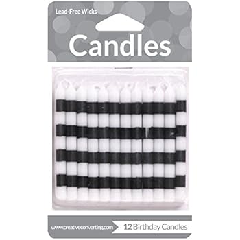 Amazon.com: Creative Converting 101152 Picks Candle, 3", Multicolored ...