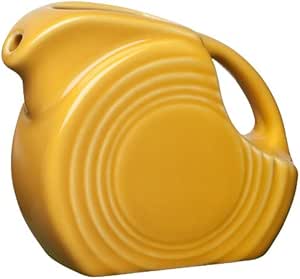 Amazon.com | Fiesta 5-Ounce Miniature Disk Pitcher, Marigold: Carafes ...