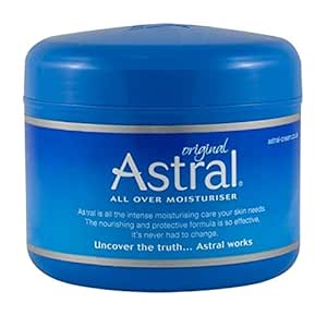 Amazon.com : Astral Original Moisturising Cream 500ml (Pack of Two ...