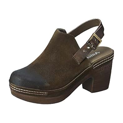 Amazon.com | Antelope Women's 935 Suede Slingback Clog | Mules & Clogs