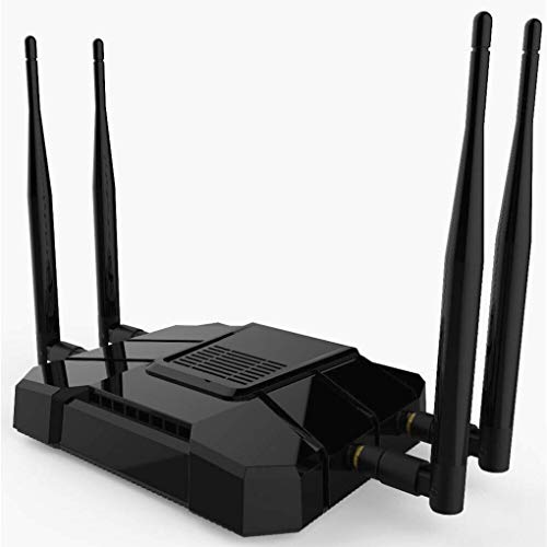 【High Speed】 Dual Band 1200Mbps WiFi Router, AC1200 Smart WiFi Router ...