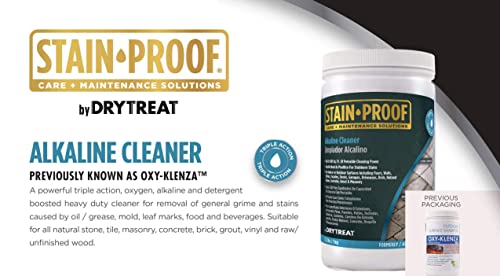 Dry-Treat Stain Proof Alkaline Cleaner - 2.2 lb., Triple-Action ...