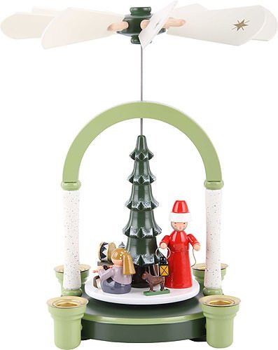 German Christmas Pyramids - Light and Movement Brighten The Holidays ...