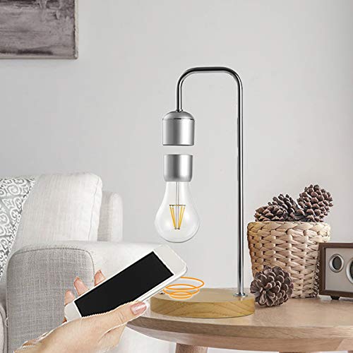 Magnetic Levitating Floating Wireless LED Light Bulb with Wireless ...