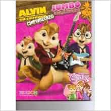 Alvin & the Chipmunks Chipwrecked Jumbo Coloring & Activity Book ...