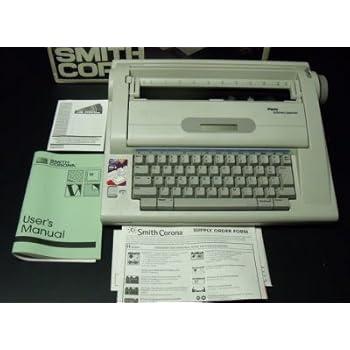 Amazon.com : Smith Corona Word Processor Typewriter Model NA3HH ...
