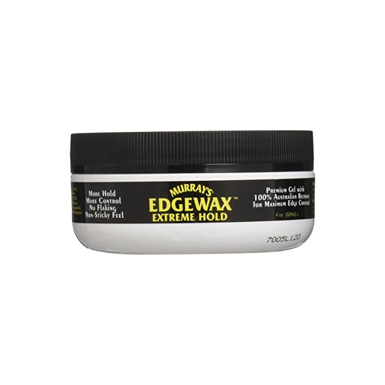 Murray's Edge Wax Extreme Hold, 4 Ounce (952881_SML) - Black Hair ...