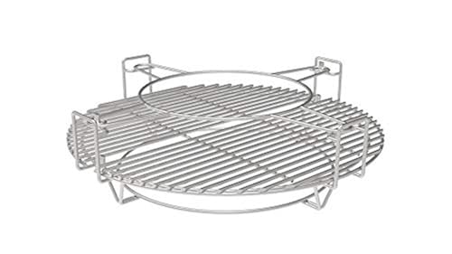 18-in Round Stainless Steel Kamado Expander, Multi-level Flexible ...