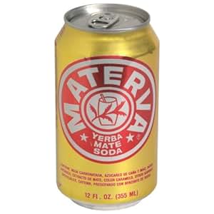 Amazon.com : CAWY Soda, Materva, 6 per pack, 12-ounces (Pack of4 ...
