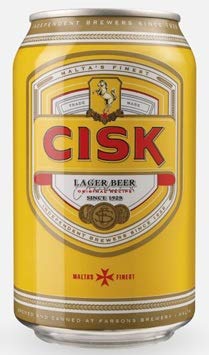 Cisk Maltese Lager Beer - 12 x 330ml - Man Deals