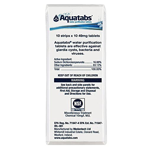 Aquatabs - Water Purification Tablets for Water Treatment and ...