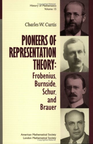 Pioneers of Representation Theory: Frobenius, Burnside, Schur, and ...