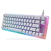 Womier K66 60% Keyboard - Mechanical Keyboard, Hot Swappable Wired RGB ...