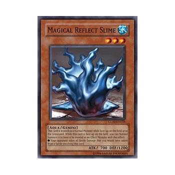 Amazon.com: Yu-Gi-Oh! - Magical Reflect Slime (GLAS-EN028) - Gladiators ...