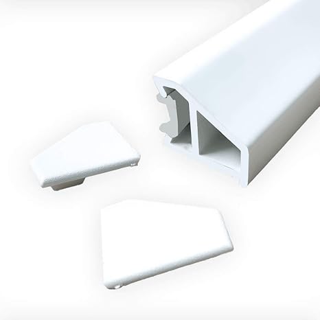 UPVC Door Drip Bar Weather Bar Rain Deflector - White (850mm with ...