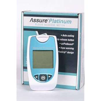 Amazon.com: Assure Platinum Blood Glucose Meter 500001, 1 each: Health ...