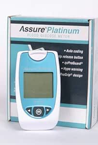 Amazon.com: Assure Platinum Blood Glucose Meter 500001, 1 each: Health ...