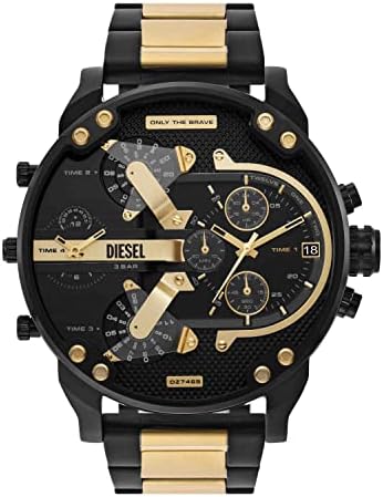 سعر Diesel Men's Mr. Daddy 2.0 Stainless Steel Chronograph Quartz Watch ...