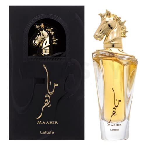 Lattafa Perfumes Maahir Eau de Parfum - EDP 100ML(3.4 oz) I Bold and ...