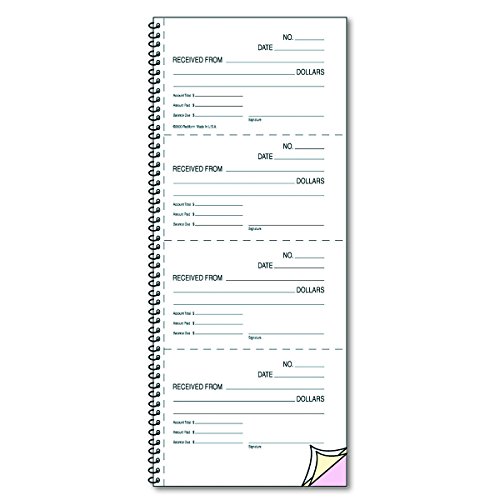Mua Rediform 23L117 Money and Rent Unnumbered Receipt Book, 5 1/2 x 2 3 ...