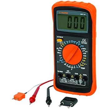 Truper MUT-202 Multímetro Digital con Gancho: Amazon.com.mx ...