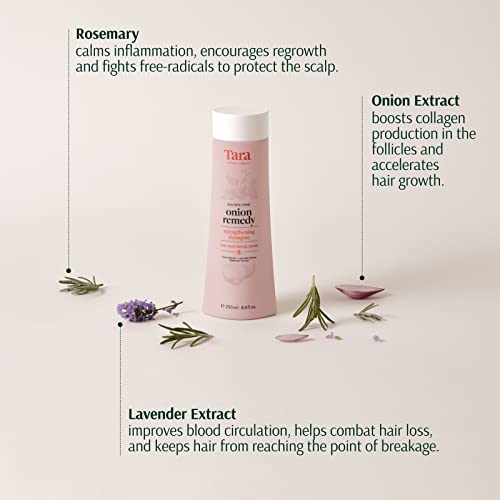Tara Onion Remedy Hair + Root Revival System. Cruelty-Free: 3-Step ...