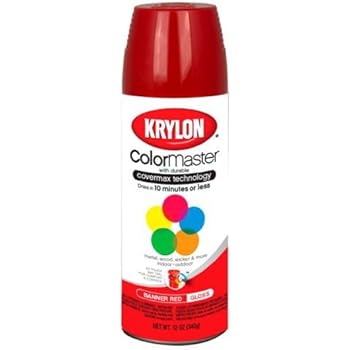 Krylon 2108/52108 Indoor/Outdoor Paint, Red (1) - Spray Paints - Amazon.com