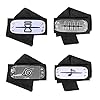 Naruto Headband 4 Pack with Metal Plated Cosplay Leaf Village Sand Veil ...