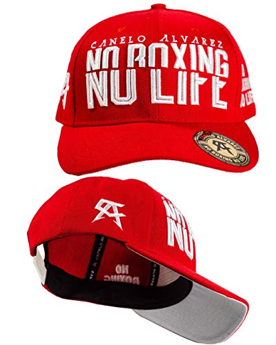 Authentic Canelo Alvarez Red Split Snapback Hat | Guatemala Digital ...