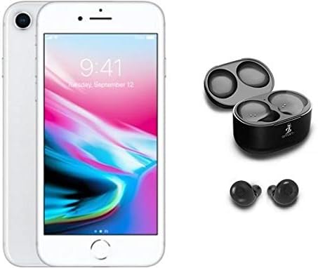Apple iPhone 8 without FaceTime - 256GB, 4G LTE, Silver + Smart WiPod ...
