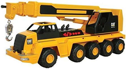 Caterpillar 23 CAT Massive Machines 10-Wheel Crane L&S Motorized by Toy ...