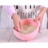 Amazon.com: Everythingzee Colander Food Grade Plastic Rice Beans Peas ...