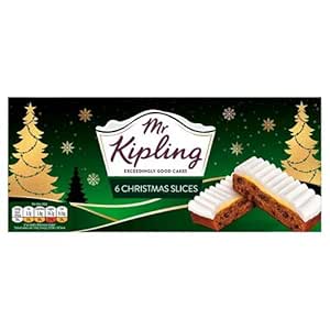 Mr Kipling Exceedingly Good Christmas Slices 6pk: Amazon.com: Grocery ...