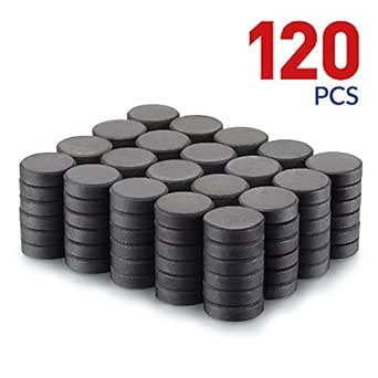 Amazon.com: Ceramic Magnets, 120 Pieces Round Disk Magnets (Each .709 ...