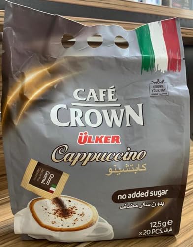 Cafe Crown Cappuccino No Added Sugar 10 x12.5 g price in Saudi Arabia ...