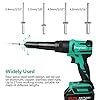 Enegitech Cordless Rivet Gun, 18V Lithium-ion Automatic Blind Rivet ...