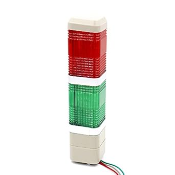Baomain Industrial Signal Light Column LED Alarm Square Tower Light ...